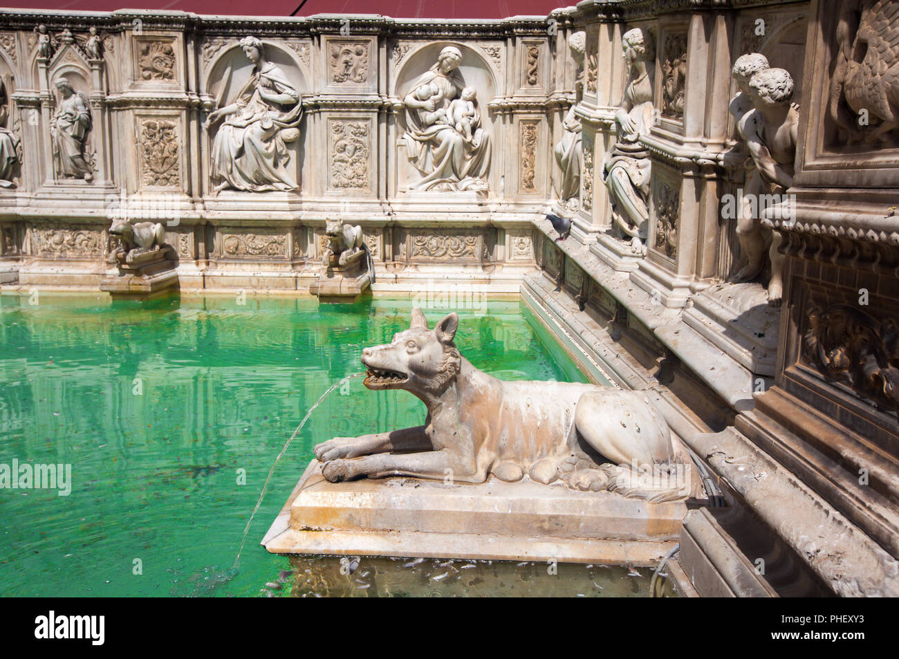 Siena italy statue sculpture hi-res stock photography and images - Alamy