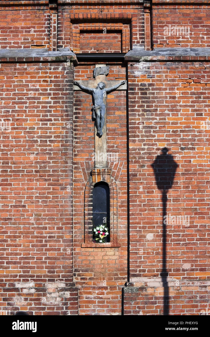 The ancient bronze Christ Stock Photo - Alamy