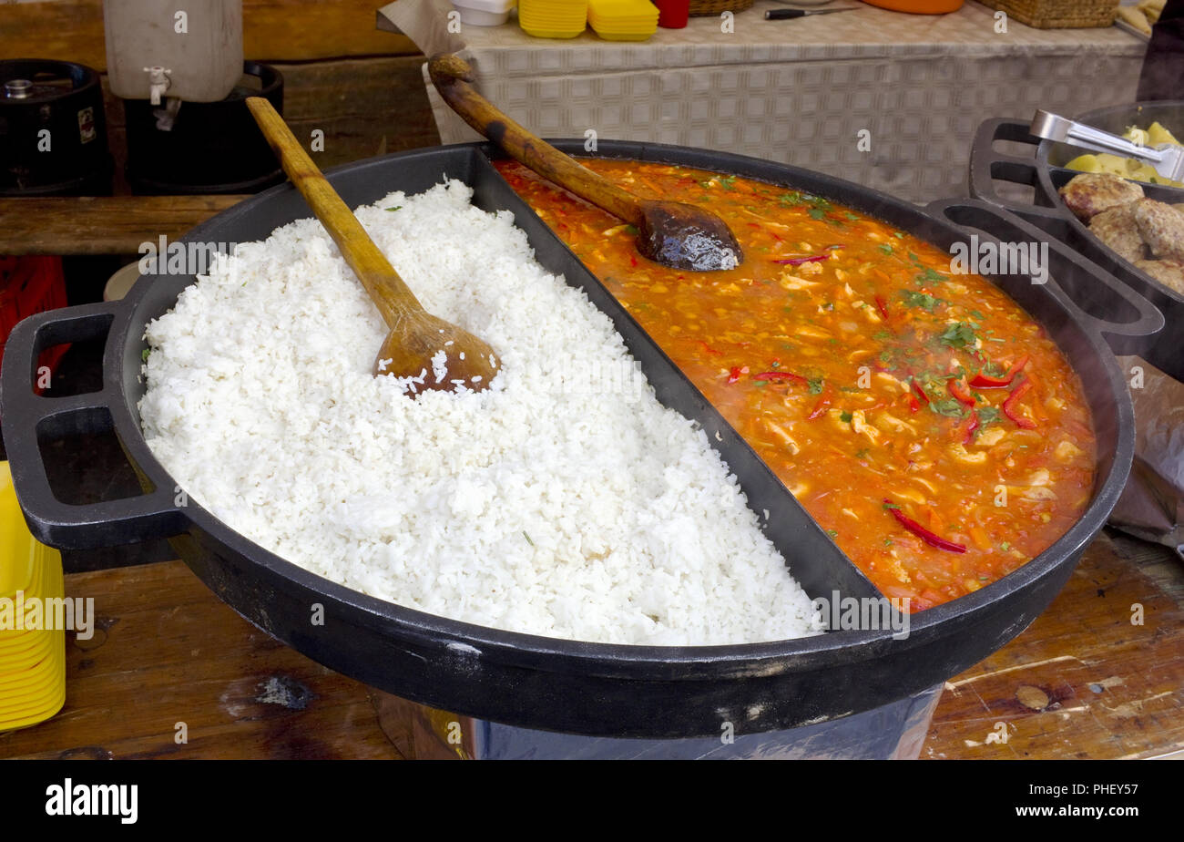 Street fast food Stock Photo - Alamy