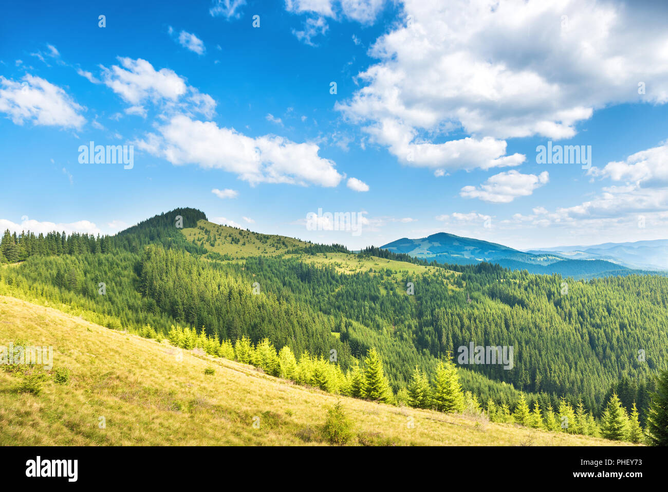 Sunny hills hi-res stock photography and images - Alamy