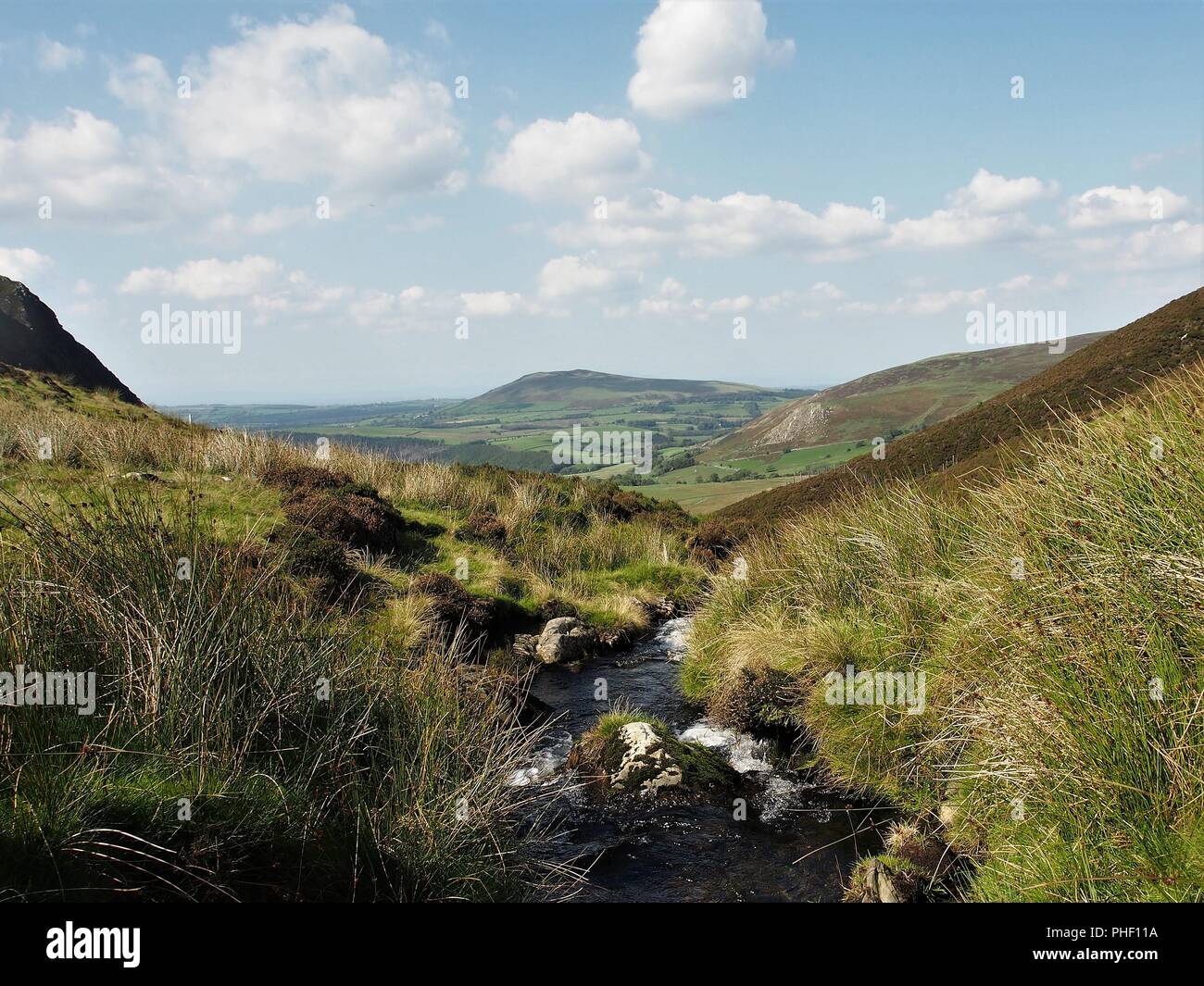 Looking north towards Binsey from the the top of Whitewater Dash ...