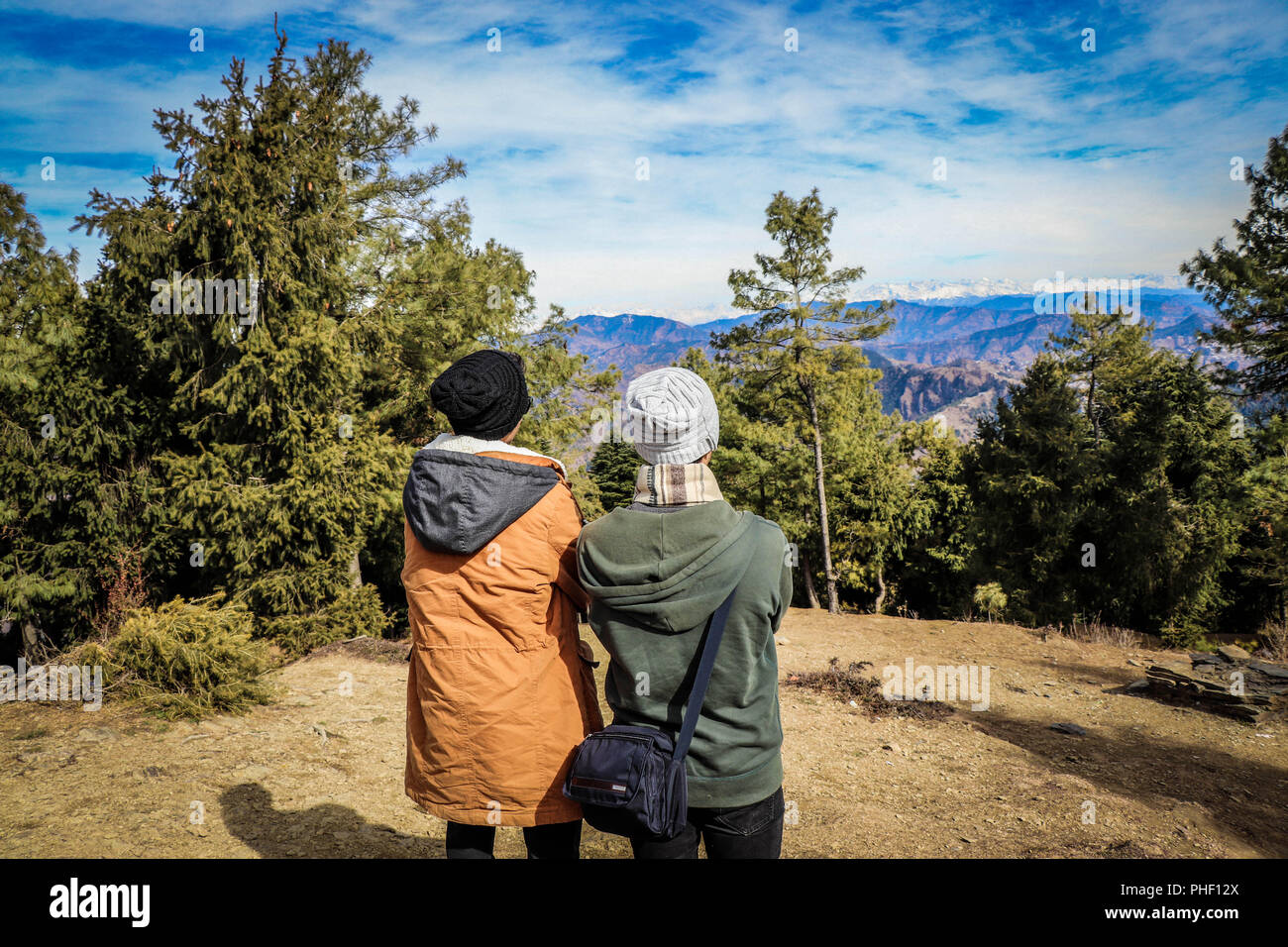 Person admiring the view hi-res stock photography and images - Alamy