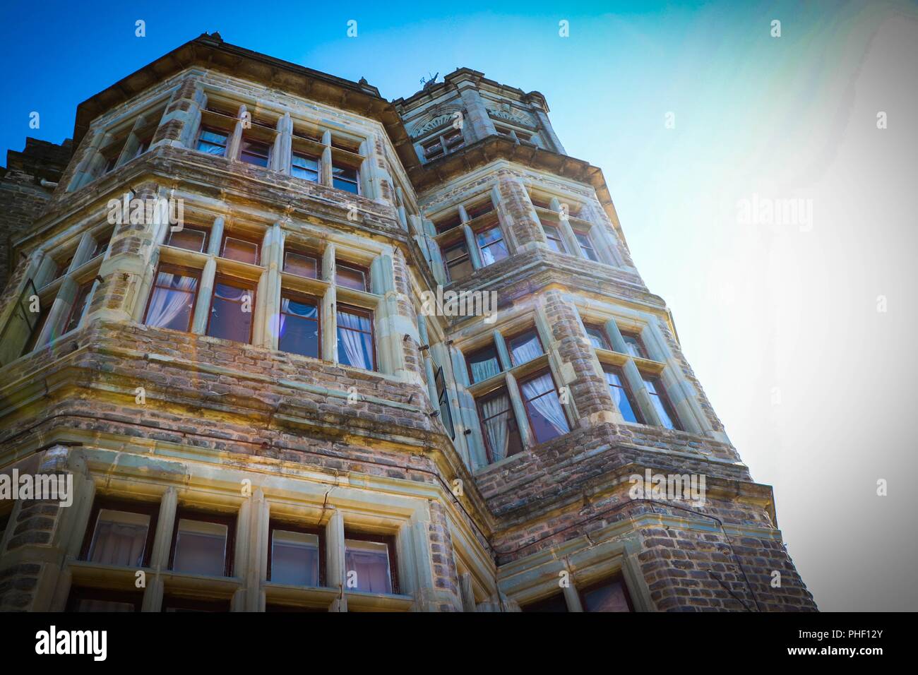 Old building exterior low angle view hi-res stock photography and ...