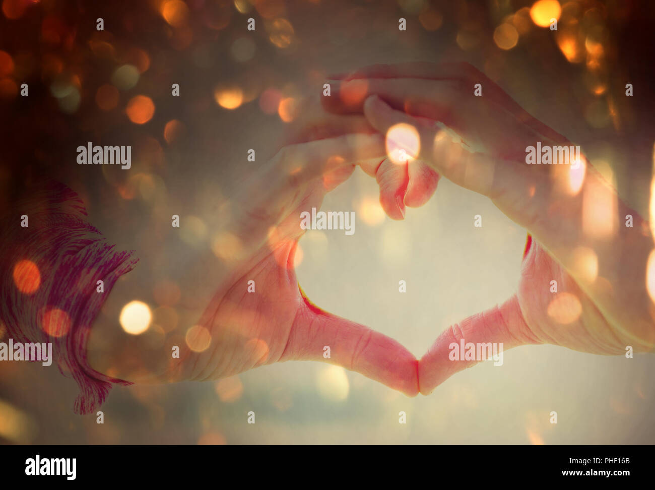Hand on heart Stock Photo - Alamy