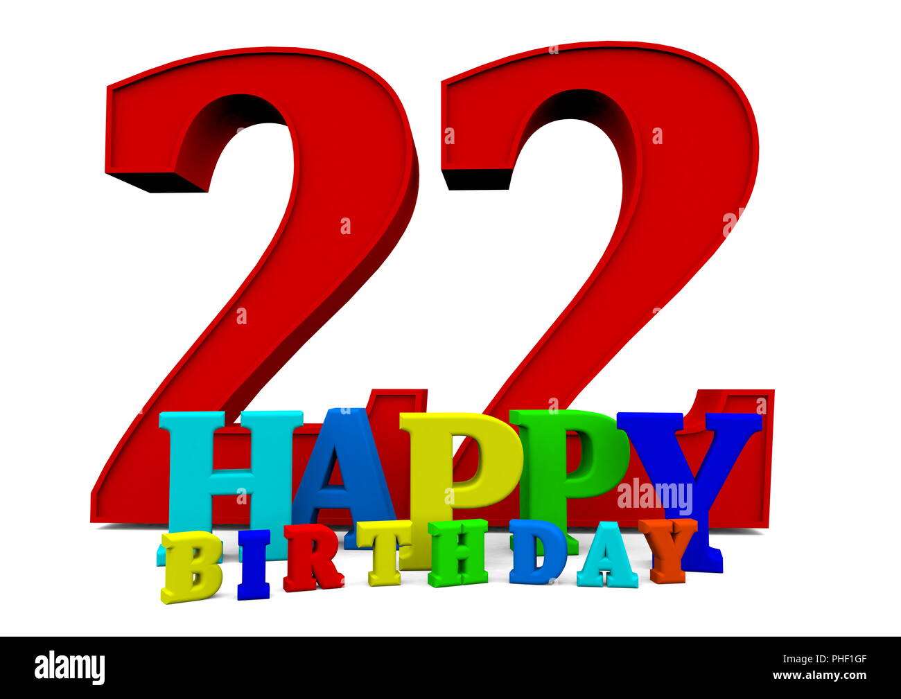 Twenty second birthday hi-res stock photography and images - Alamy