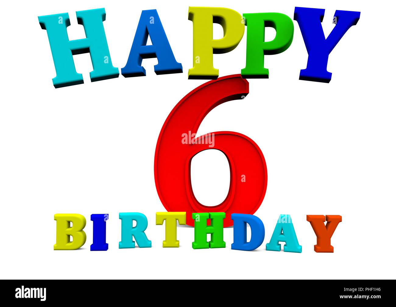 Six year old birthday party hi-res stock photography and images - Alamy