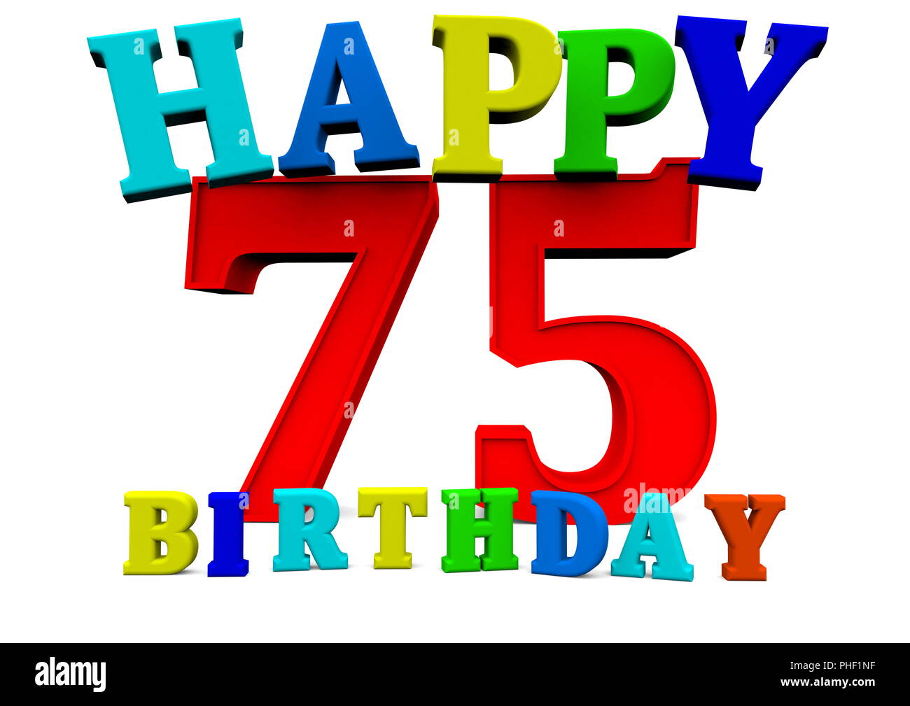 Seventy fifth birthday hi-res stock photography and images - Alamy