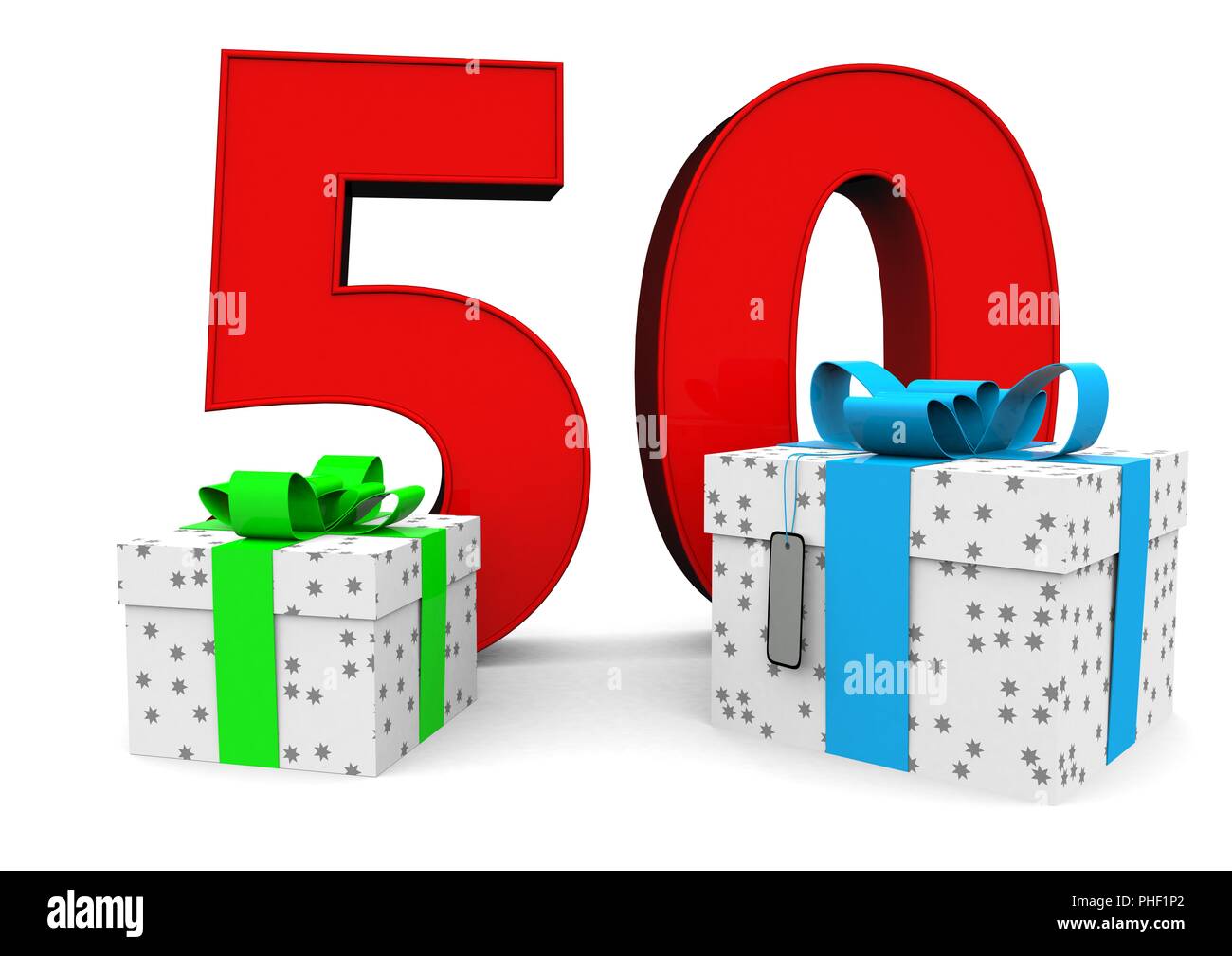 50 birthday balloon Cut Out Stock Images & Pictures - Alamy