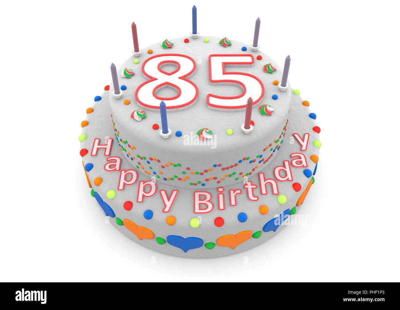 85 birthday cake hi-res stock photography and images - Alamy