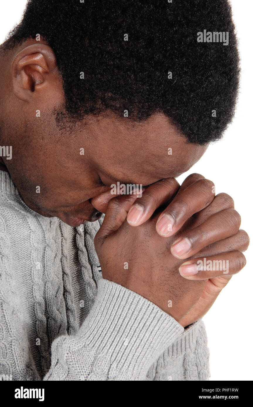 African prayer hands hi-res stock photography and images - Alamy
