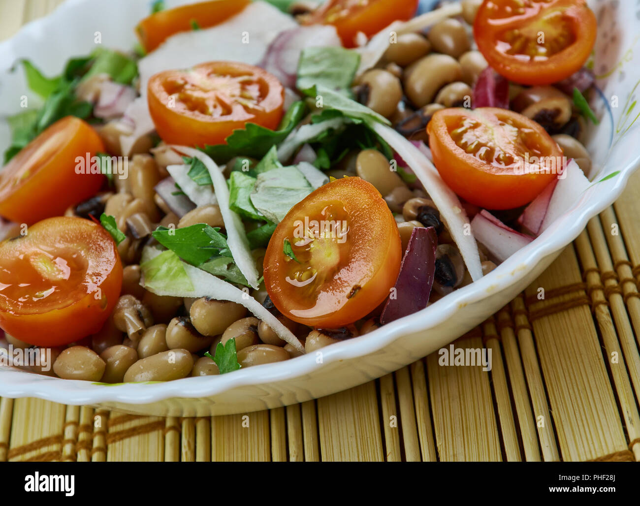 Senegals Black-eyed Pea Salad Stock Photo - Alamy