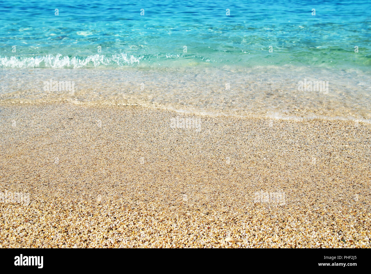 Tropical sand beach Stock Photo - Alamy