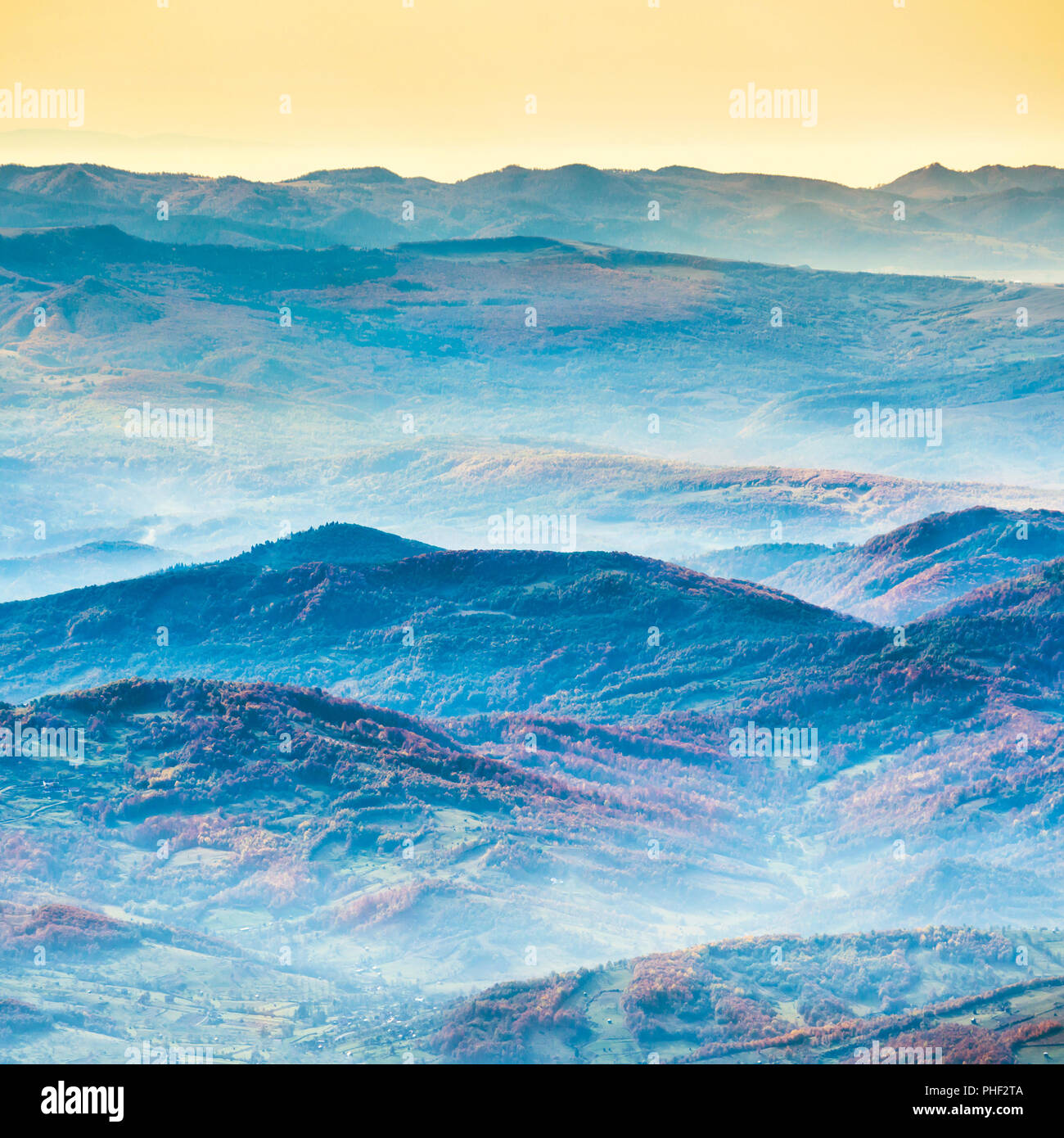 Beautiful blue mountains Stock Photo - Alamy