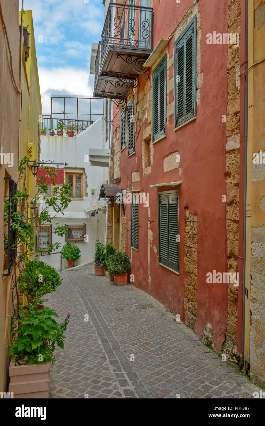 Crete greece old town hi-res stock photography and images - Alamy