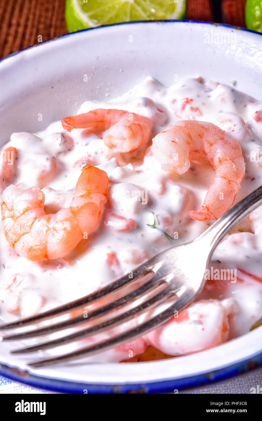 rustic crab salad Stock Photo - Alamy