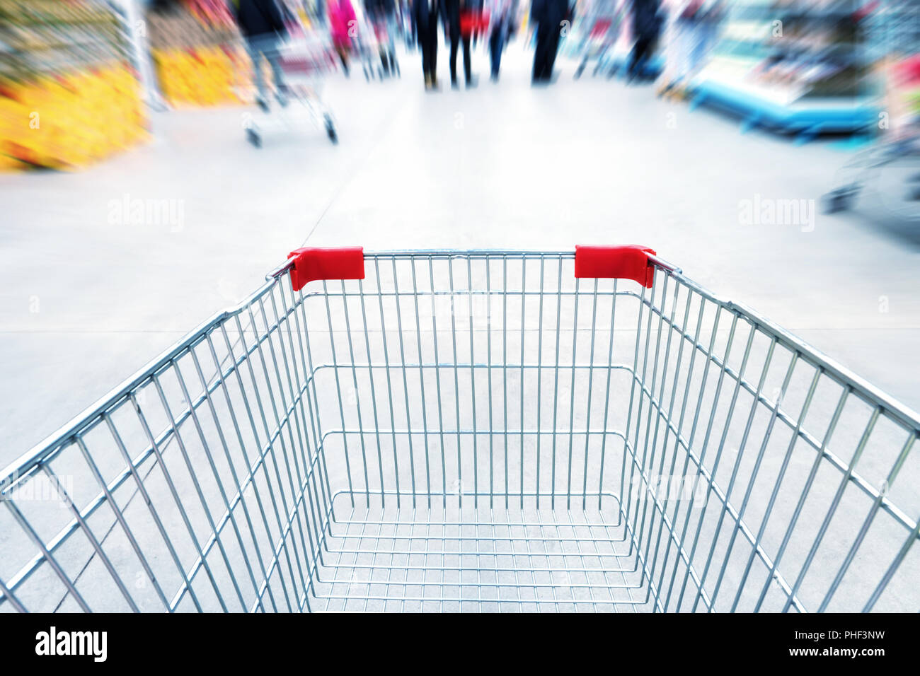 Empty trolley hi-res stock photography and images - Alamy