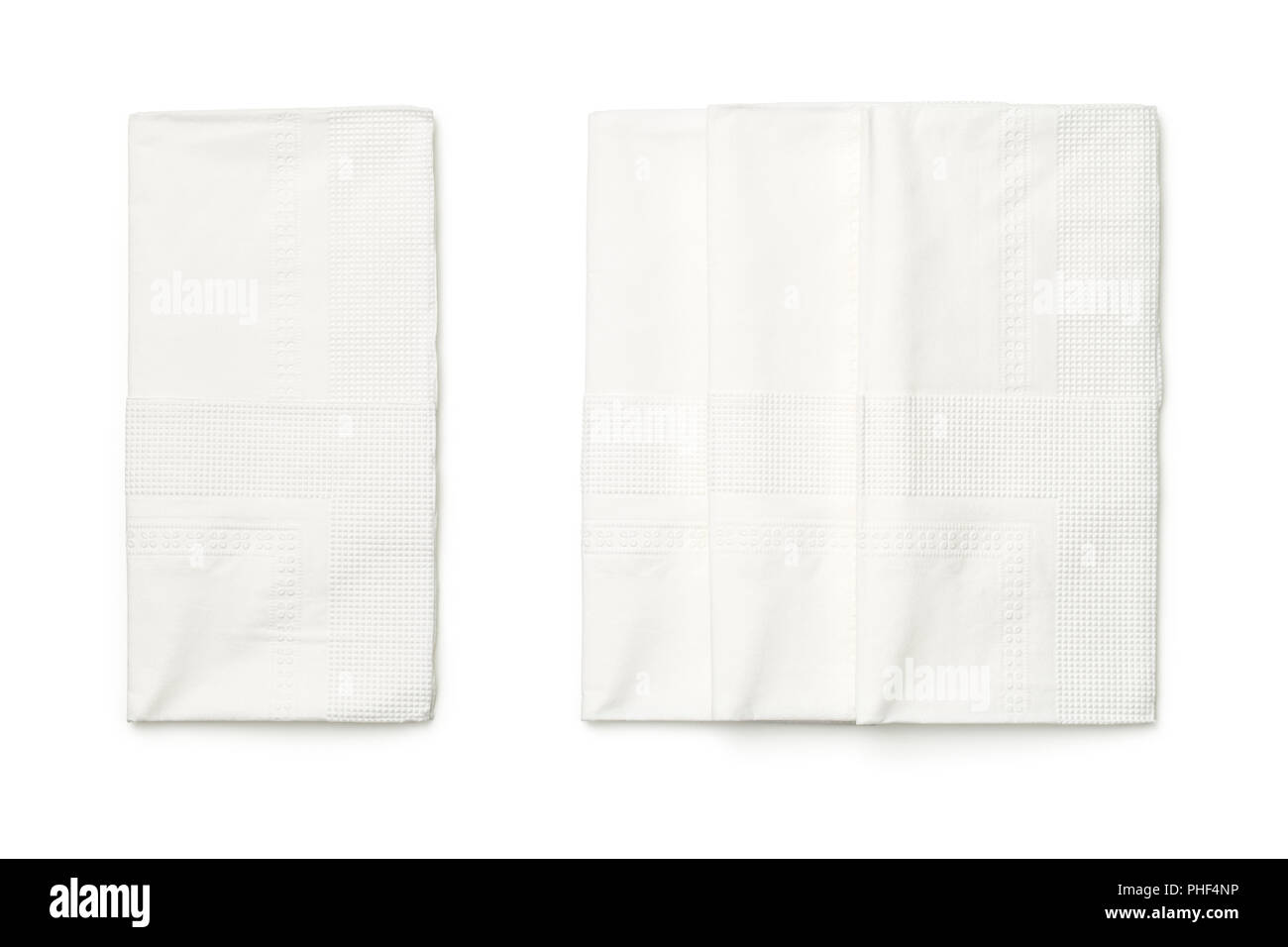 Tissues Isolated on White Background Stock Photo - Alamy