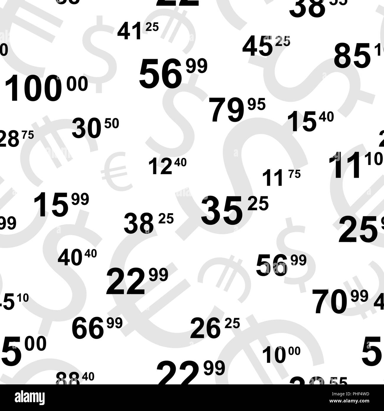 Number patterns Black and White Stock Photos & Images - Alamy