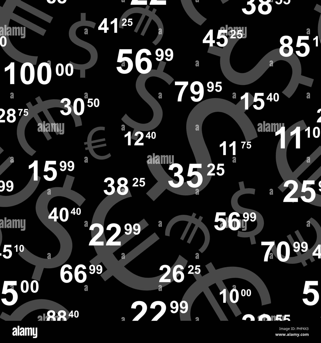 Number patterns Black and White Stock Photos & Images - Alamy