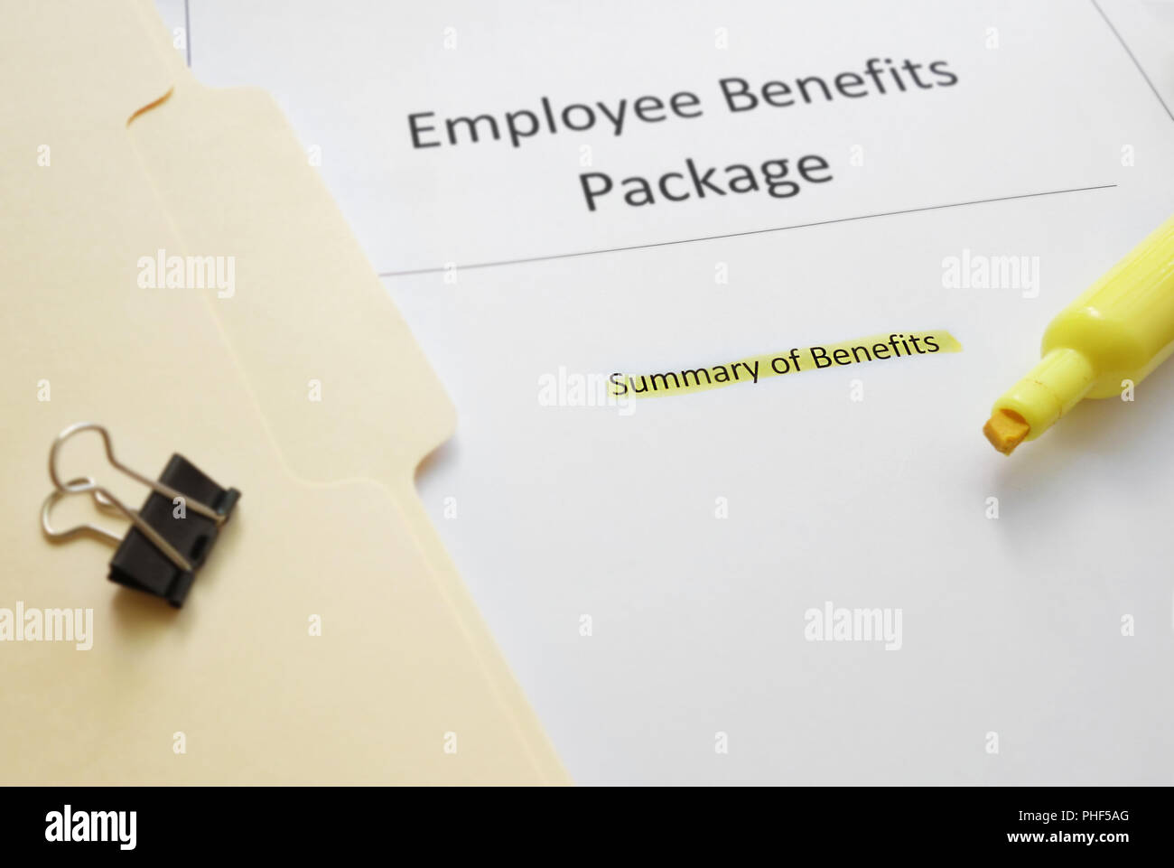 Employee benefits business career hi-res stock photography and images ...