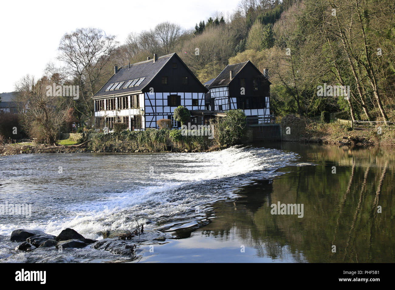 Wupper river near Wipperkotten Stock Photo - Alamy