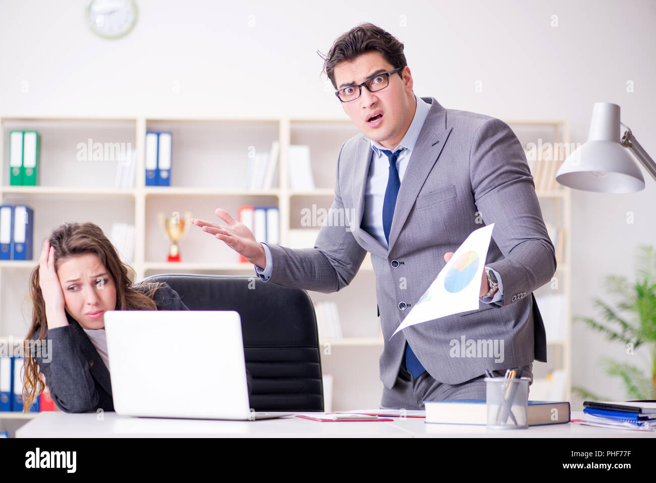 Female boss horrible hi-res stock photography and images - Alamy