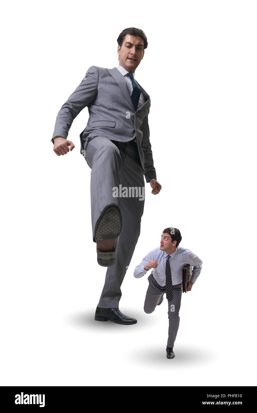 Angry boss in office Cut Out Stock Images & Pictures - Alamy