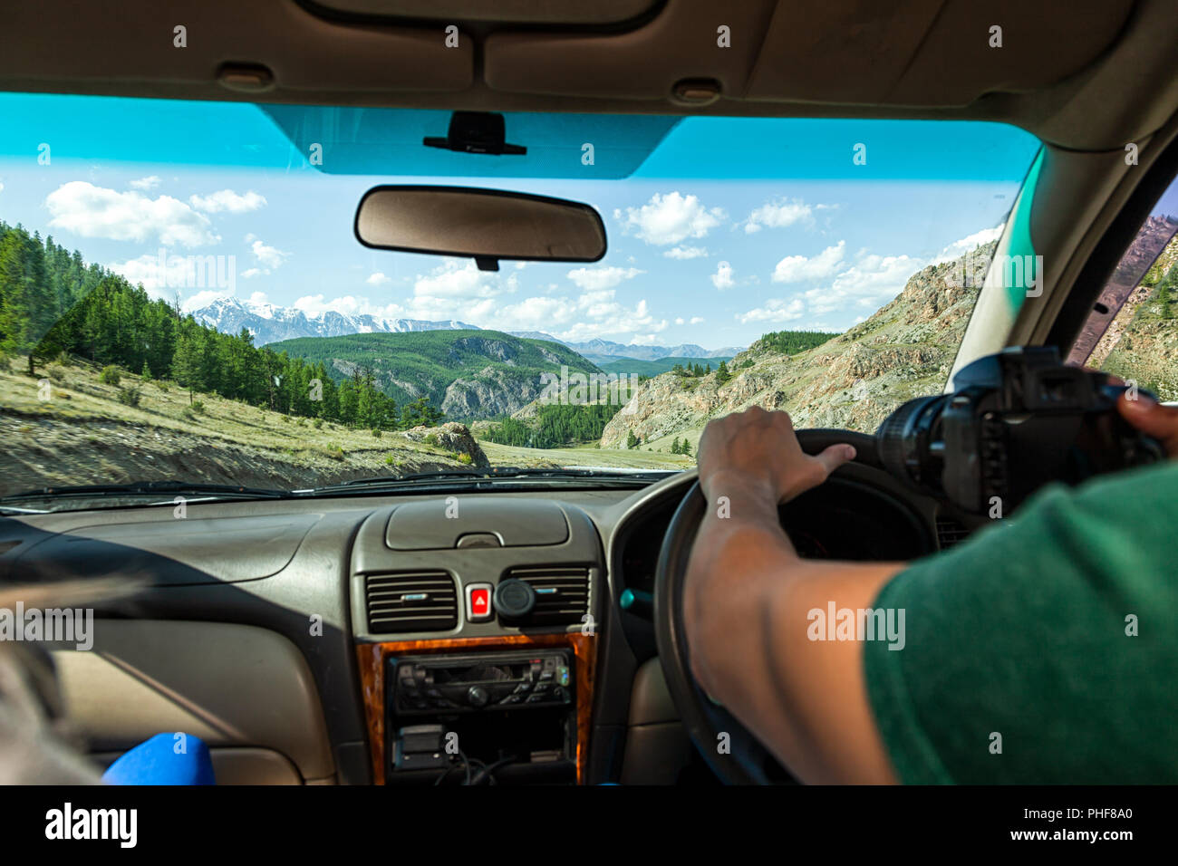 Two guys driving car hi-res stock photography and images - Alamy