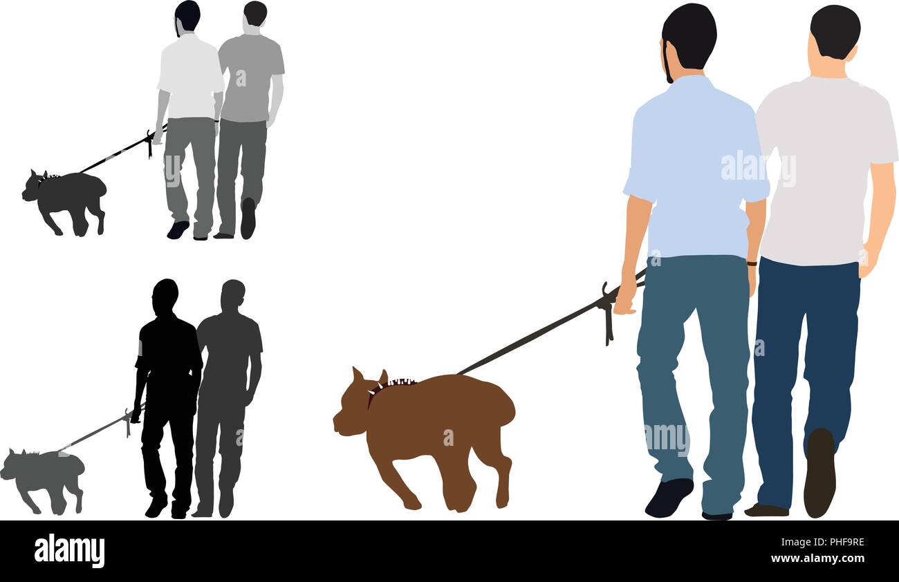 Bull walk Stock Vector Images - Alamy