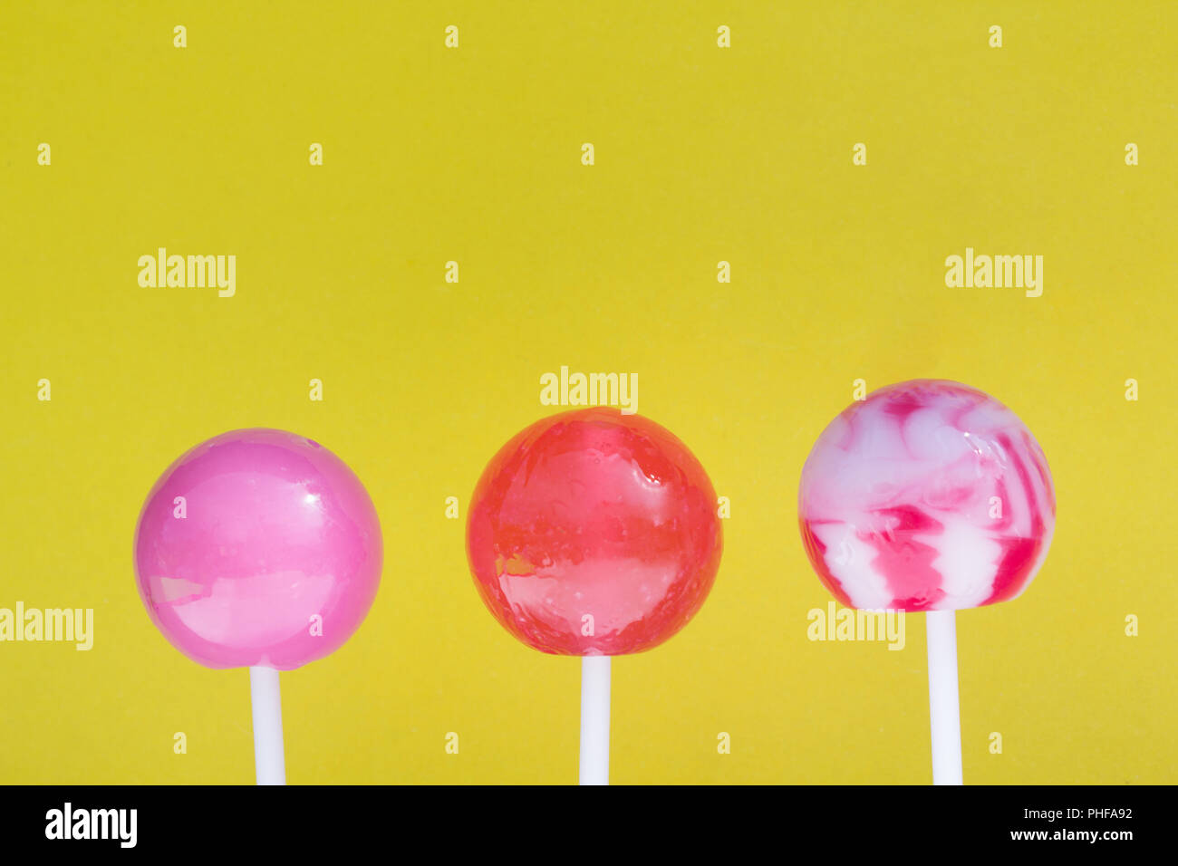 Large rainbow swirl lollipops confectionery hi-res stock photography ...