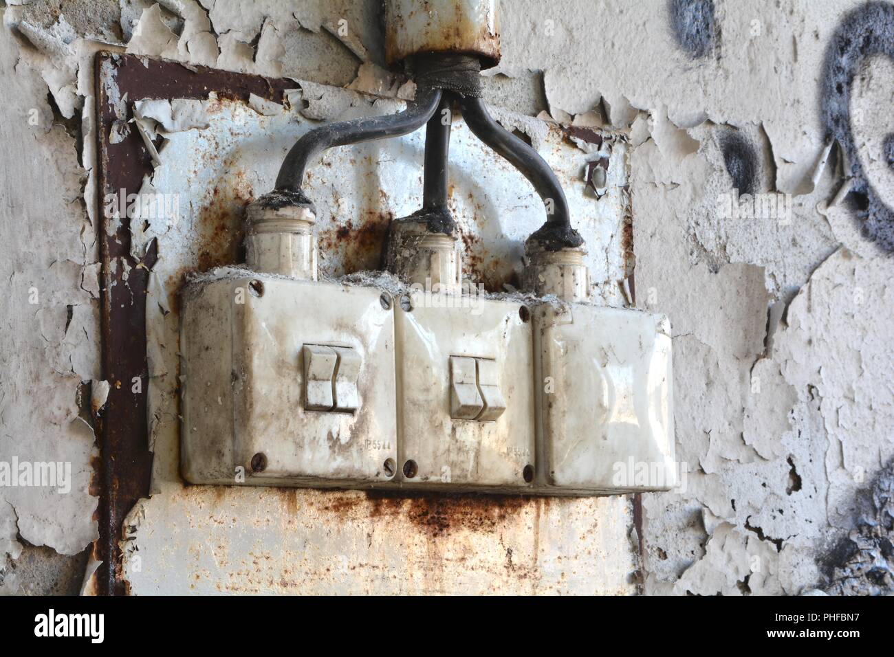 Factory light switch hi-res stock photography and images - Alamy