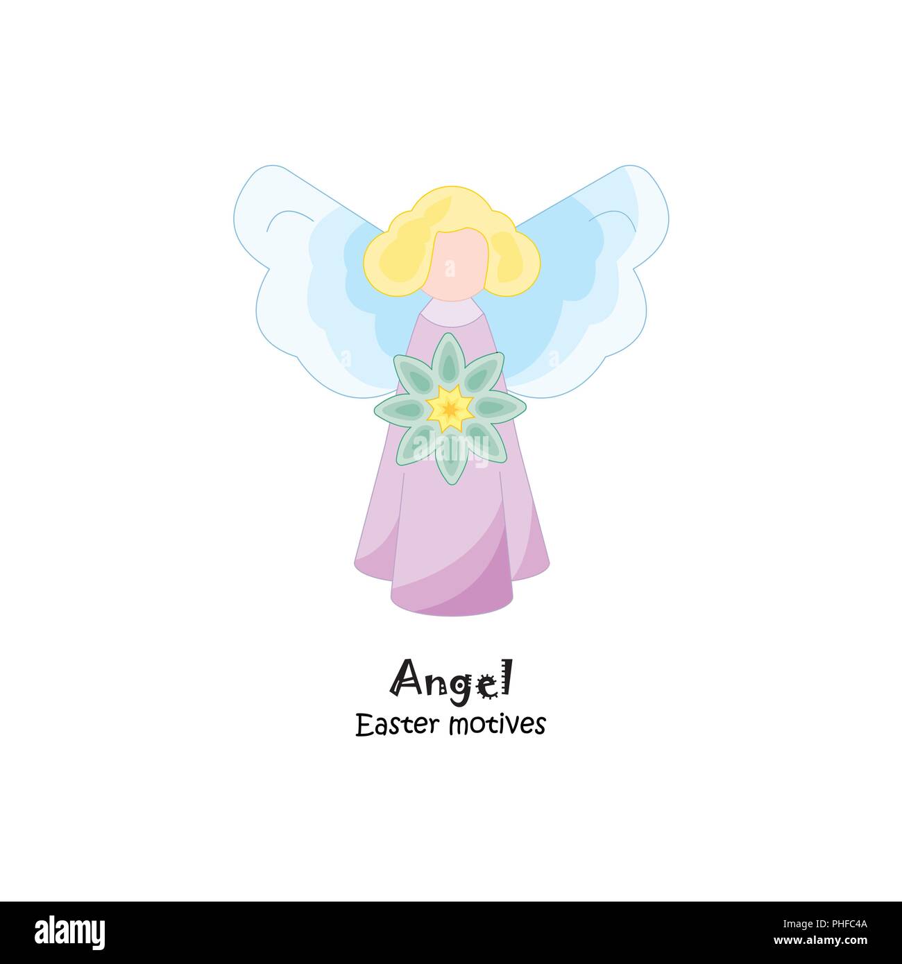 Guardian angel angel church Stock Vector Images - Alamy
