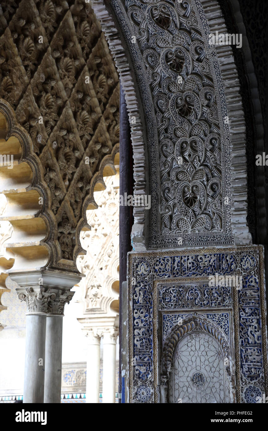 royal palace Real Alcazar Stock Photo - Alamy