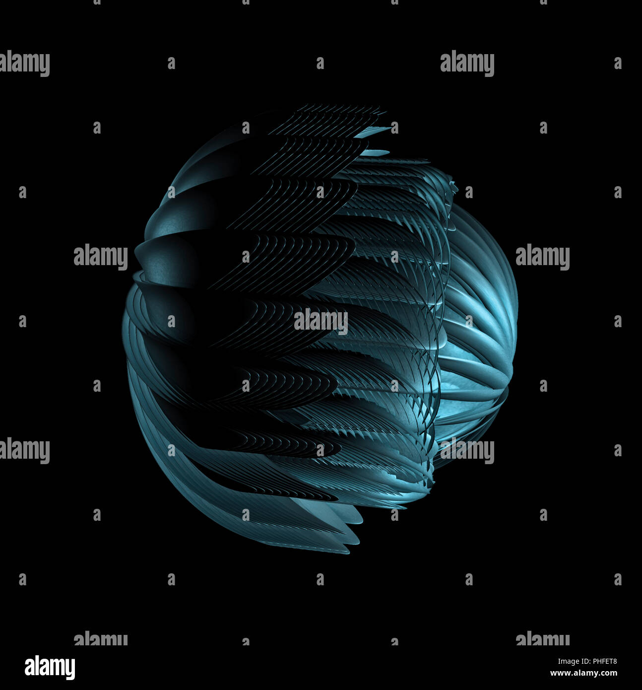 Abstract Futuristic Design, Concept For Alien Technology Stock Photo ...