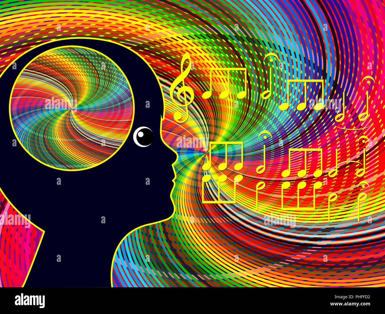 Sound stimulates the mood and mind in autistic children in early ...