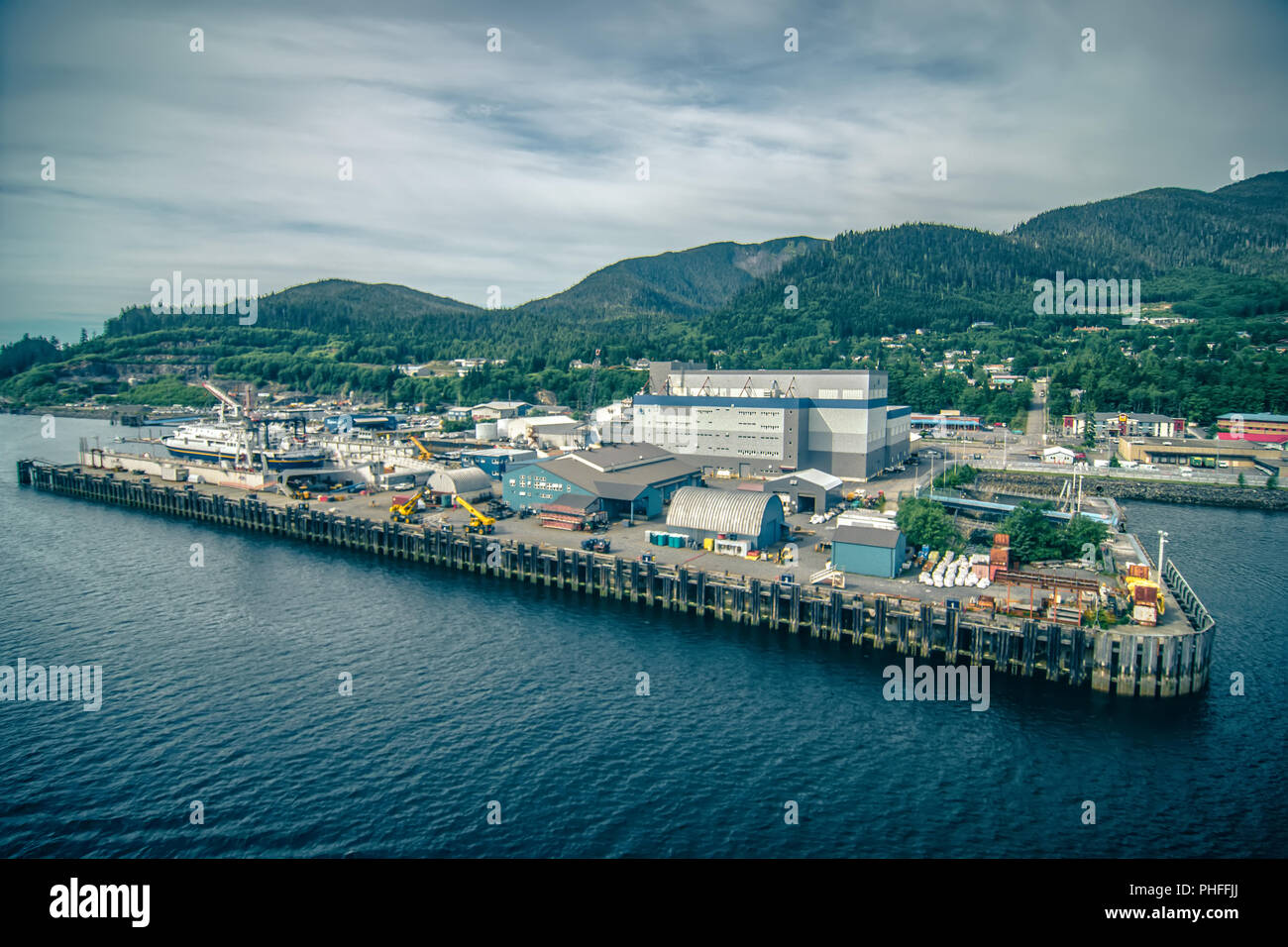 Ketchikan city harbor hi-res stock photography and images - Alamy