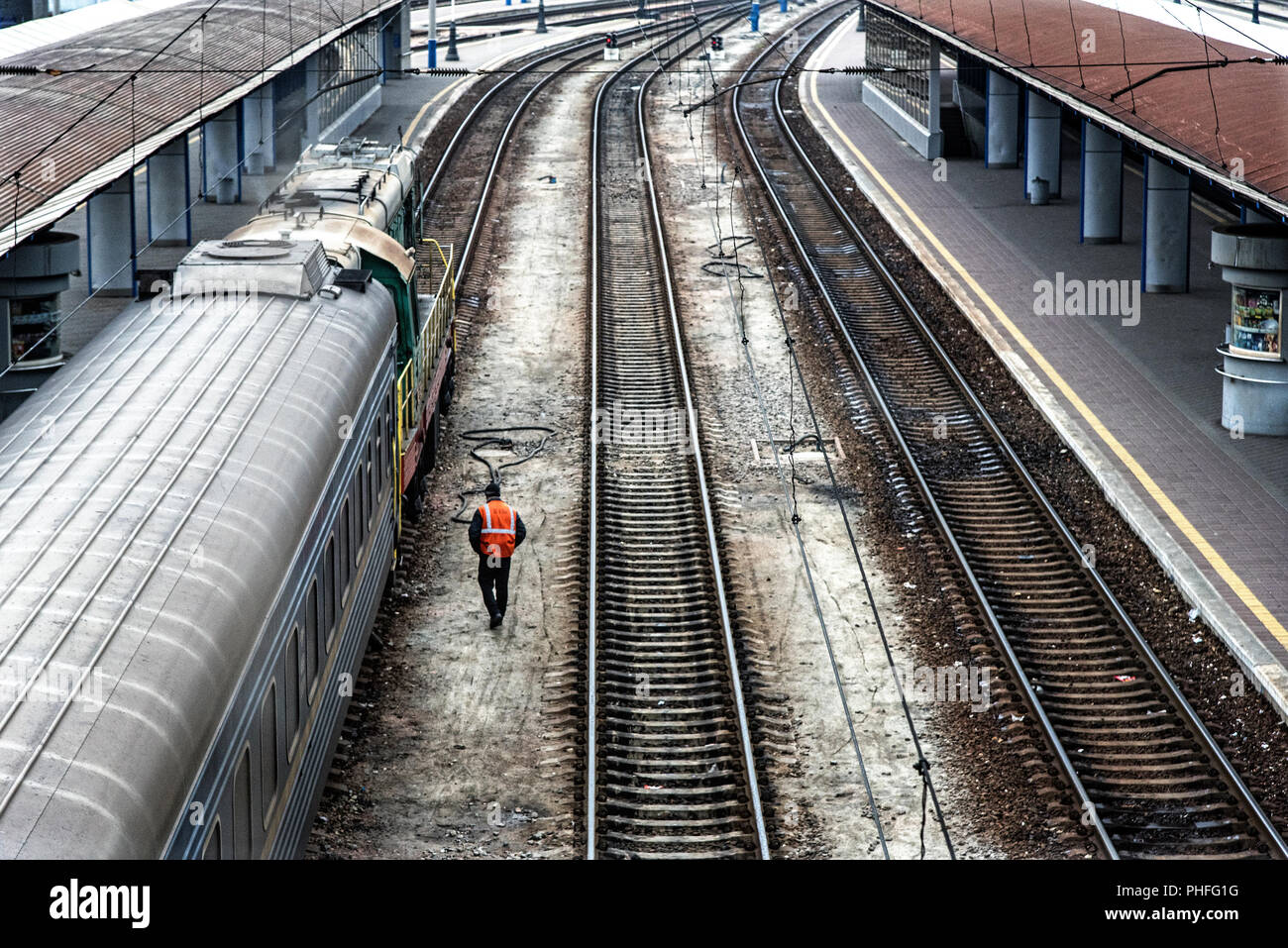 Ukrainian railway hi-res stock photography and images - Alamy