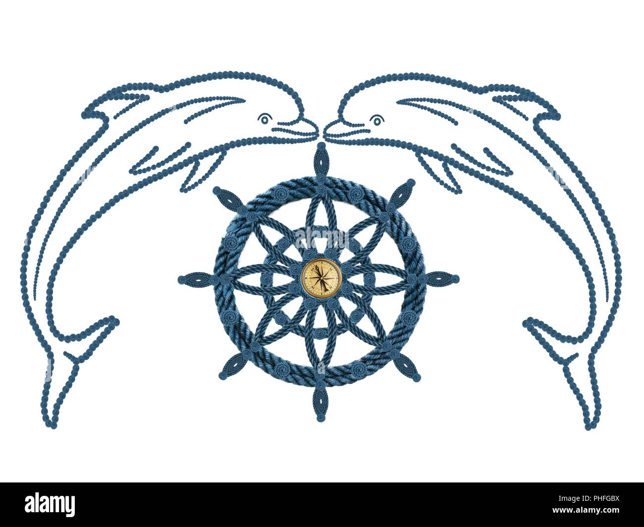 Sails and dolphins hi-res stock photography and images - Alamy