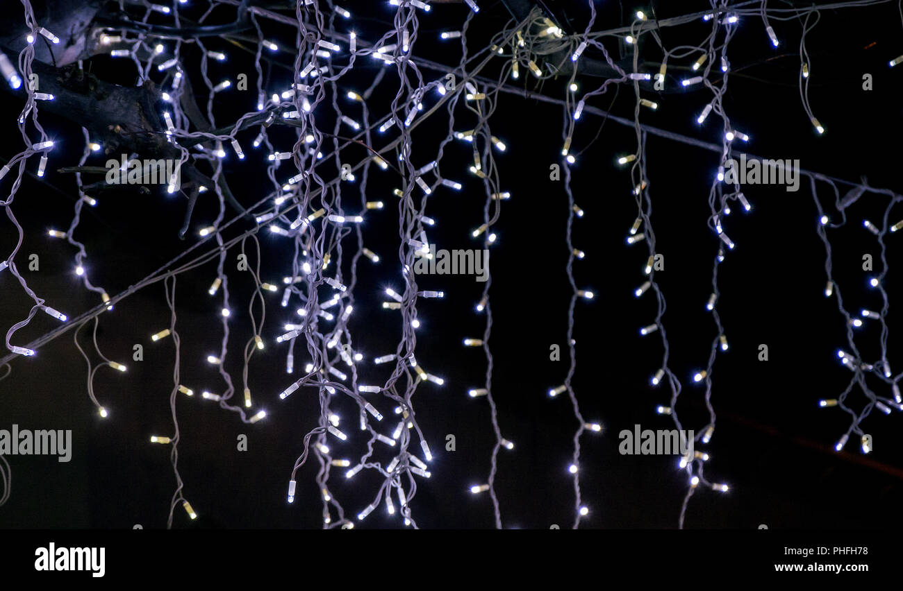 Decorative led lights Stock Photo - Alamy