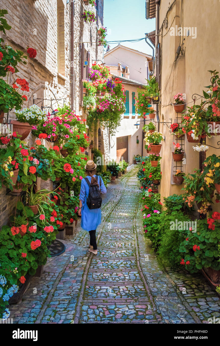 Spello (Italy) - The awesome medieval town in Umbria region, central ...