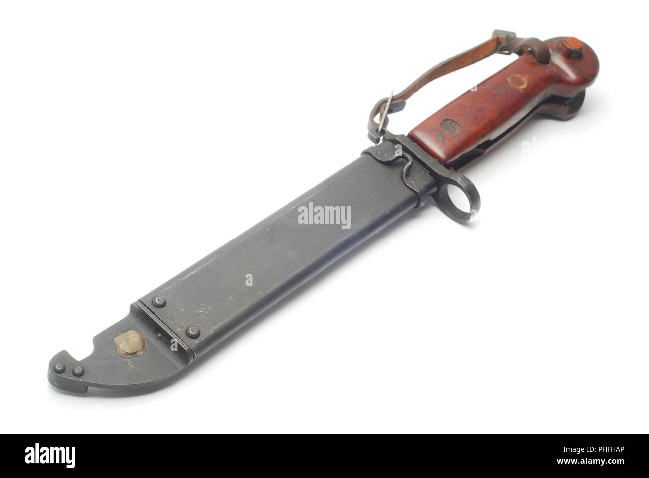 bayonet isolated on white background Stock Photo - Alamy