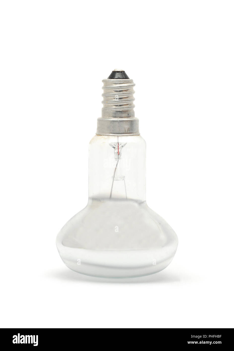 light bulb isolated on white Stock Photo - Alamy