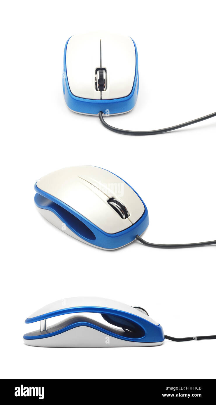 computer mouse isolated on white Stock Photo - Alamy