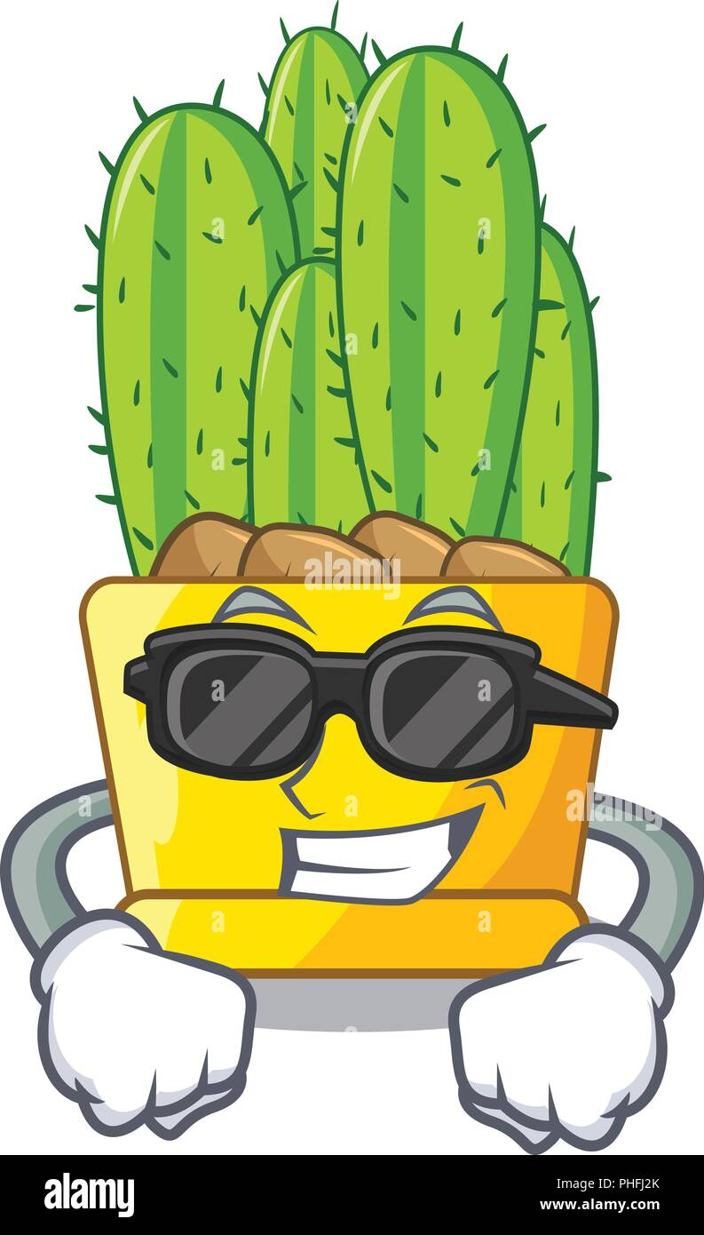 Cartoon super cool cactus hi-res stock photography and images - Alamy