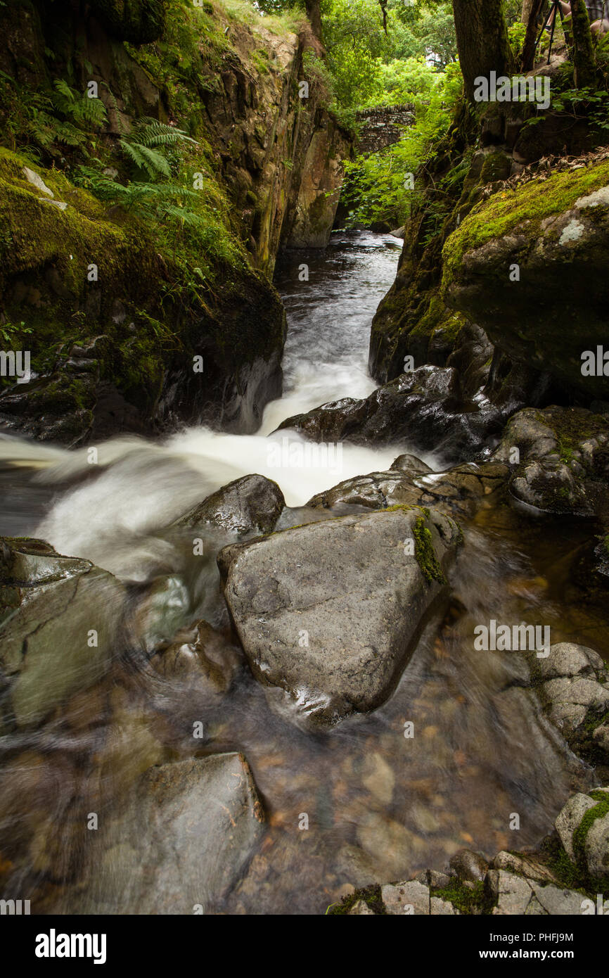 Waterfall Aira Force Stock Photo - Alamy