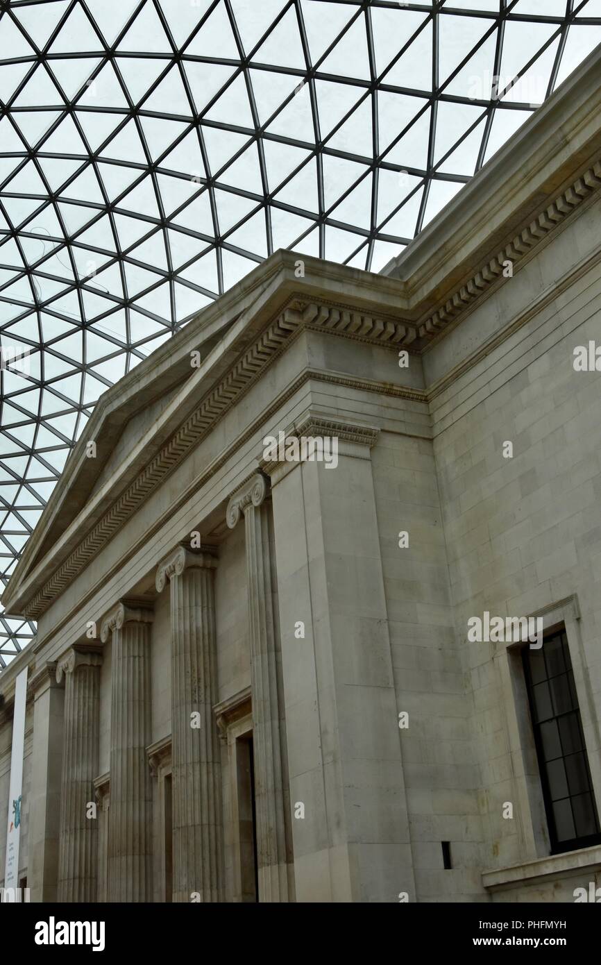 The iconc British Museum in London, United Kingdom Stock Photo - Alamy