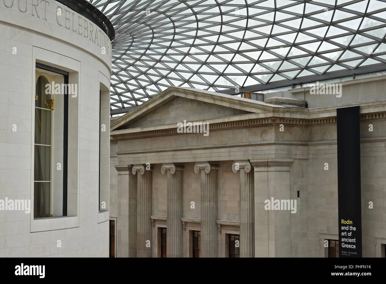 The iconc British Museum in London, United Kingdom Stock Photo - Alamy