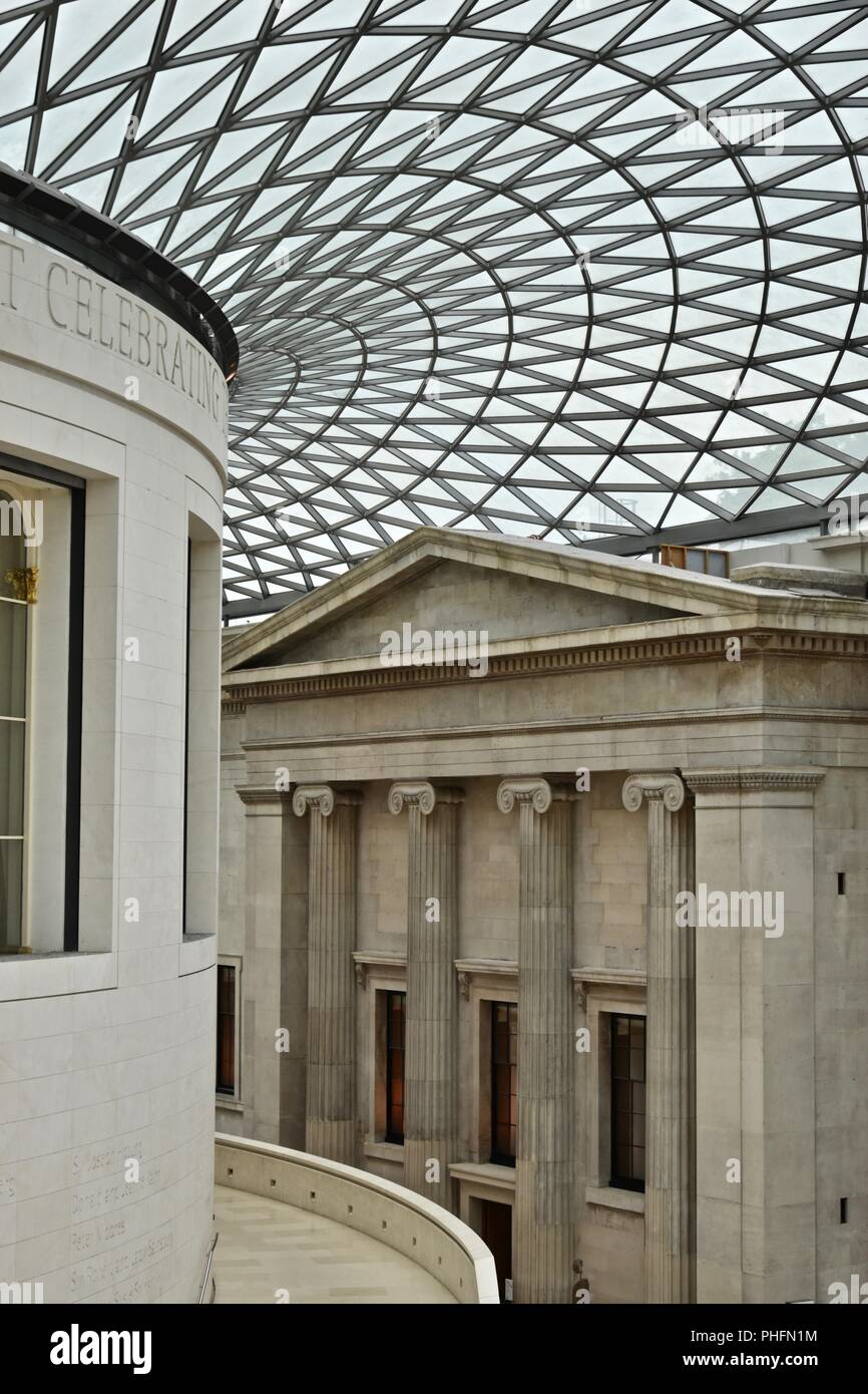 The iconc British Museum in London, United Kingdom Stock Photo - Alamy