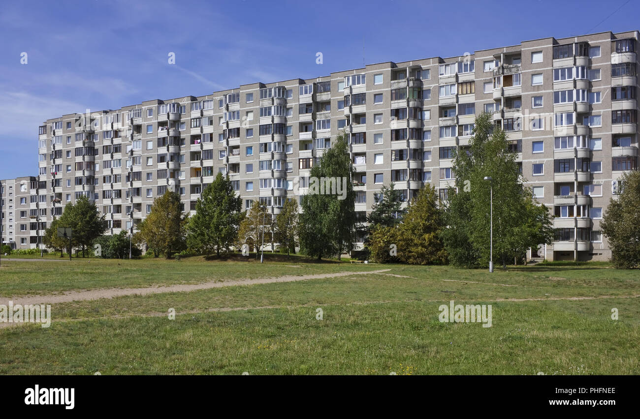 Big empty lawn near home Stock Photo - Alamy