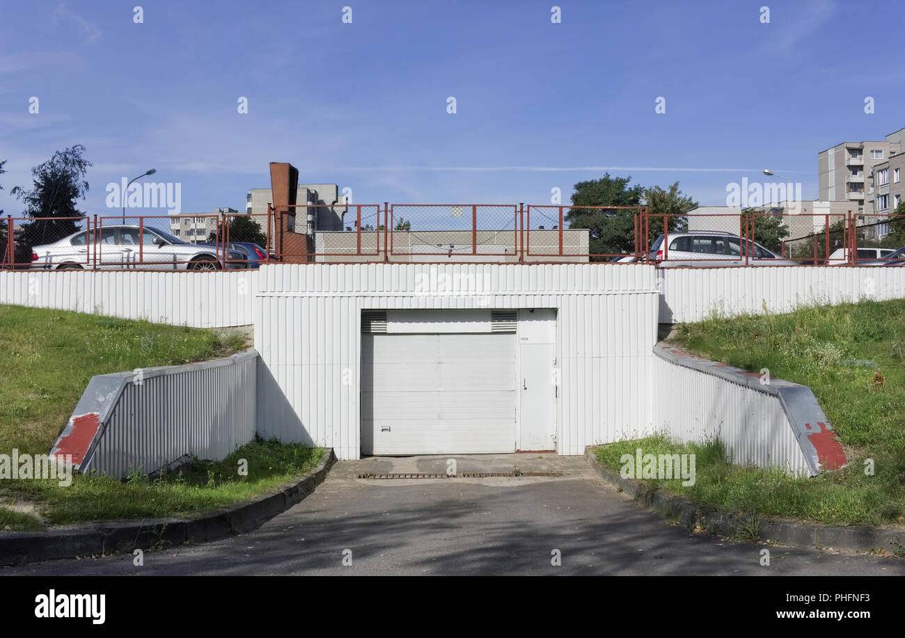 Car entrance parking garage hi-res stock photography and images - Alamy